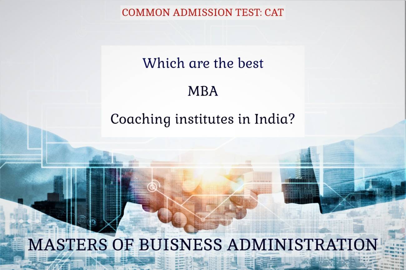 Which are the best MBA Coaching institutes in India