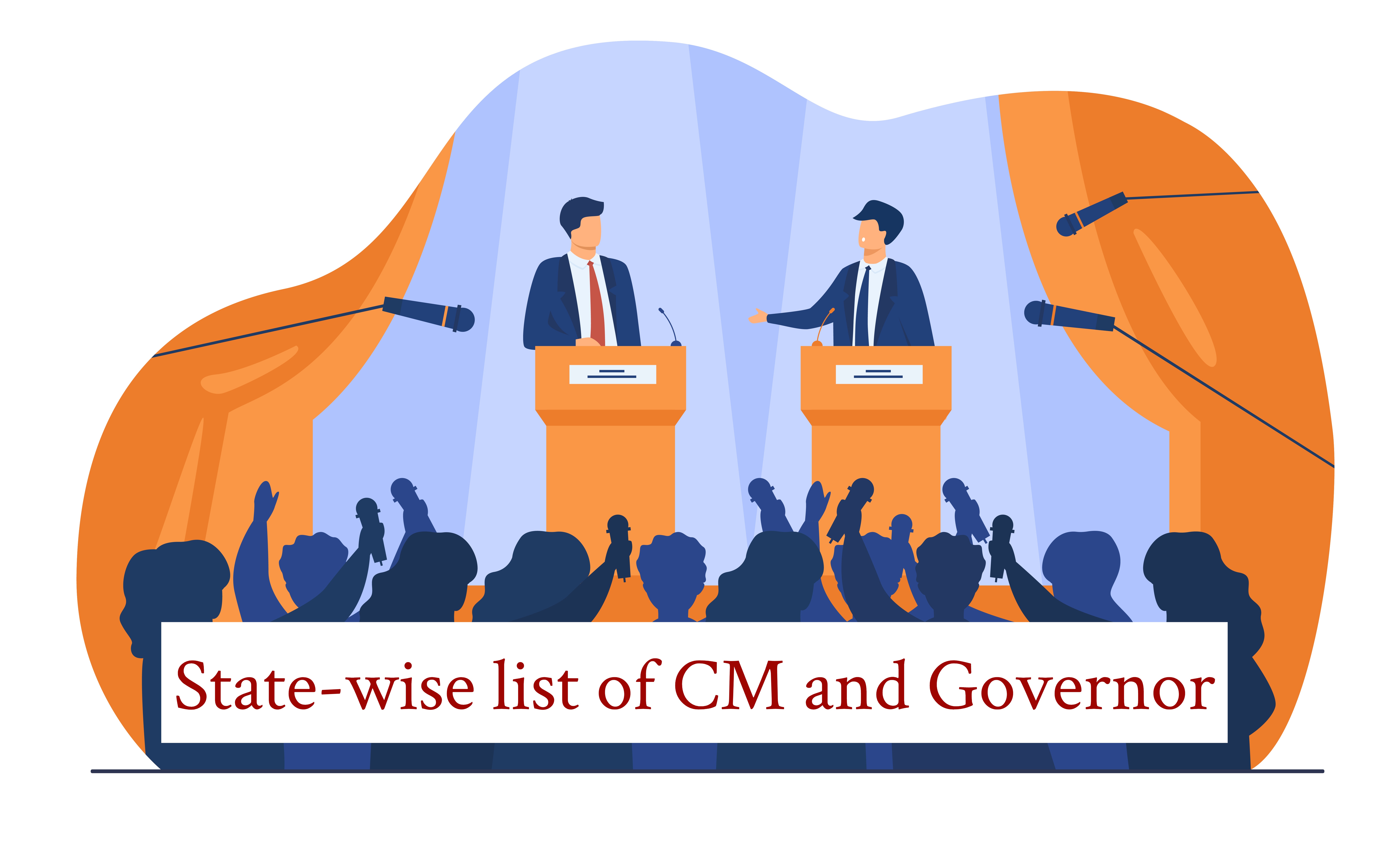 State wise list of CM and Governor
