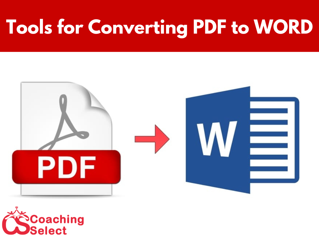 Top three methods to convert PDF to WORD